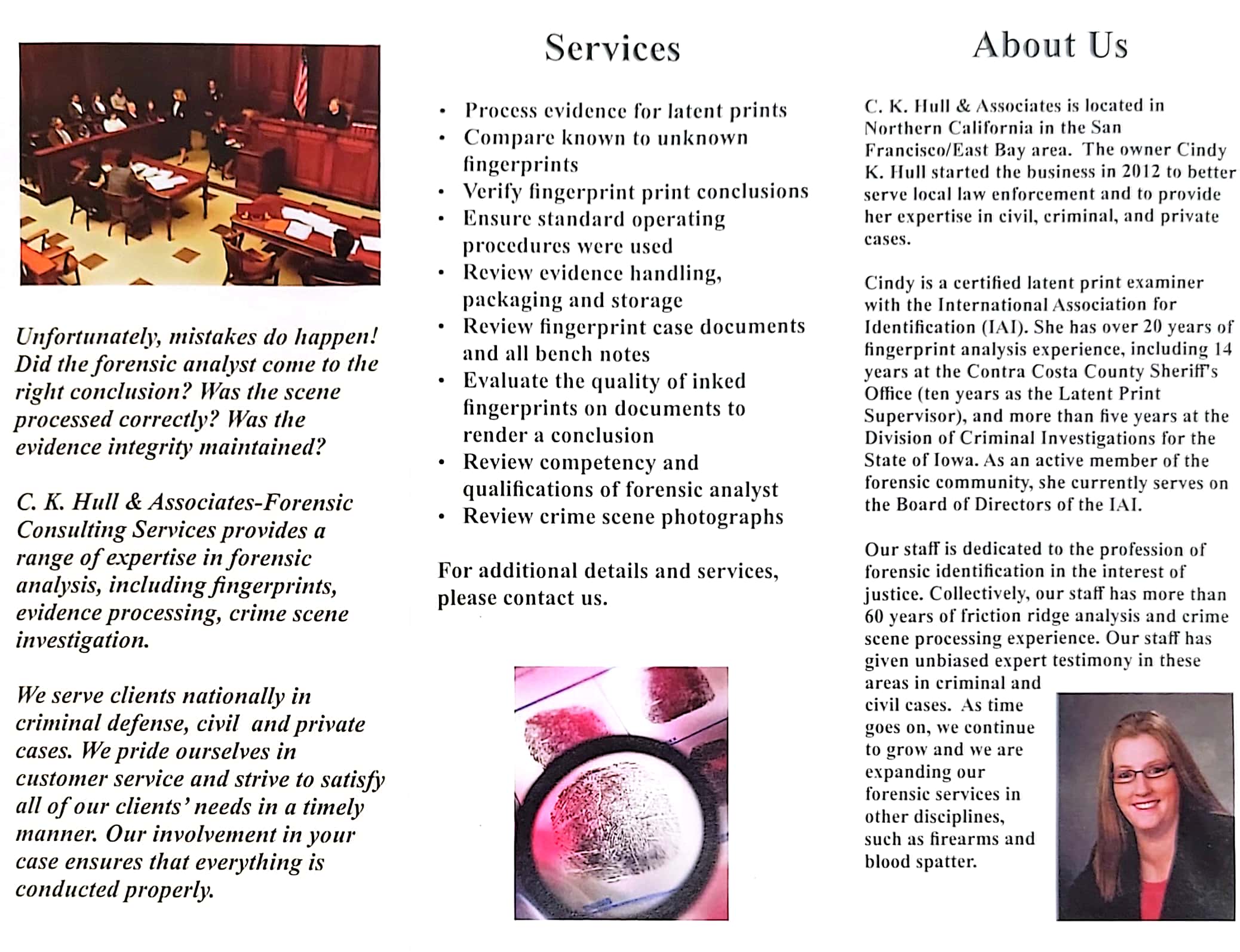 Legal Advisory – Pro Forensic Supplies